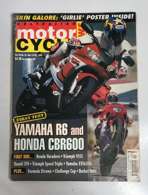 AUSTRALIAN MOTORCYCLE NEWS Magazine Vol 48 No. 10 1998 $25.00 - PicClick AU