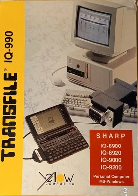 SHARP IQ8900G TRANSFILE Personal Computer Electronic Organiser EUR 20 ...