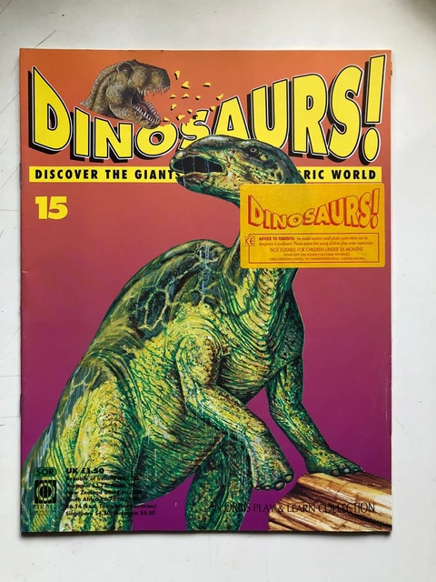 ORBIS DINOSAUR MAGAZINE 15 Packed With Facts Home School Fun Play And ...