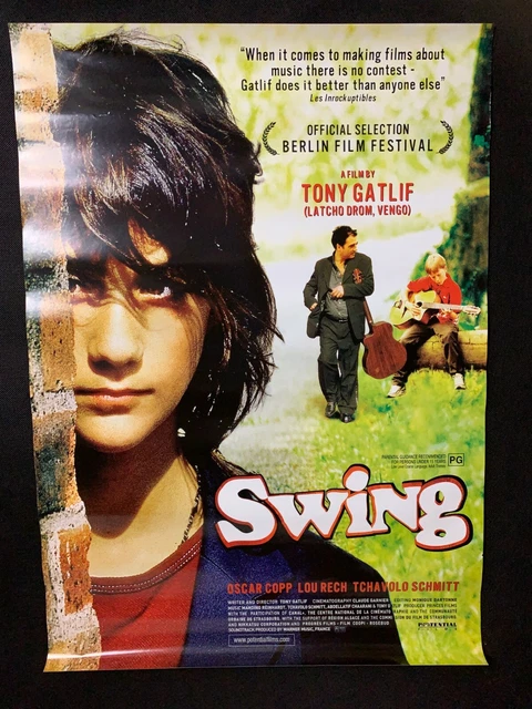 SWING AUSTRALIAN MOVIE Poster Tony Gatlif French gypsy guitar music ...