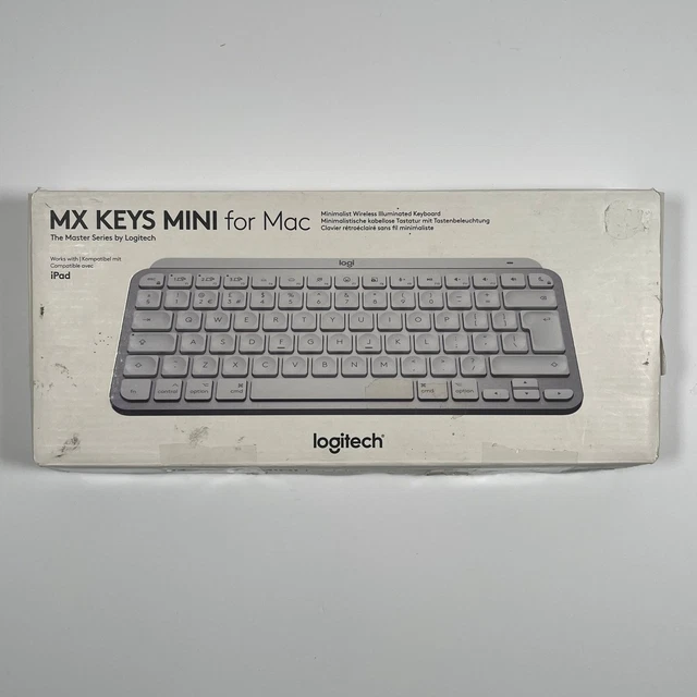 LOGITECH MX KEYS Mini Minimalist Wireless Illuminated Keyboard Compact ...