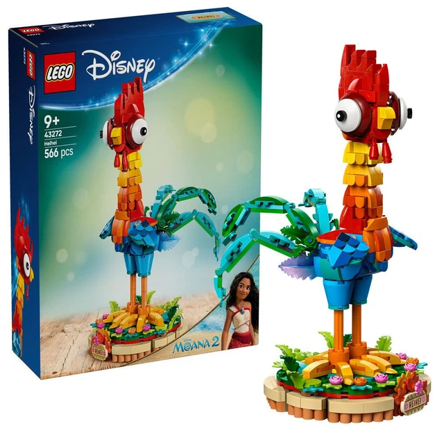 LEGO DISNEY MOANA 2 Heihei Buildable Animal Model Kit 43272 $69.44 ...