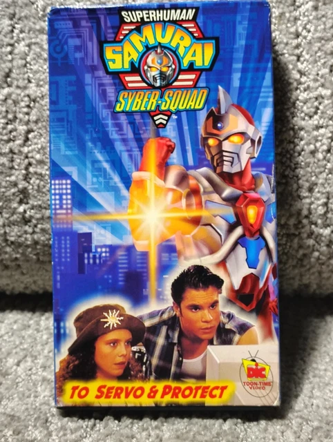 SUPERHUMAN SAMURAI SYBER-SQUAD To Servo And Protect VHS 1994 Video £8. ...