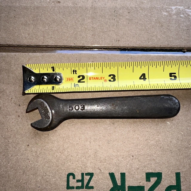 VINTAGE WILLIAMS LATHE Tool Post Wrench Made in USA No. 503 3/8” $19.99 ...