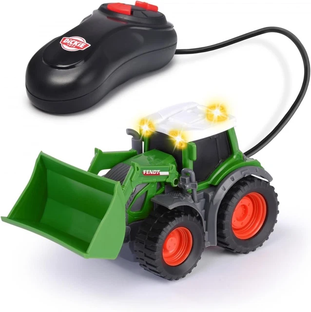 DICKIE TOYS - Fendt Spielzeug-Traktor - (14 cm) mit Kabelfernsteuerung ...