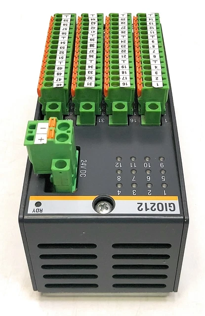 BACHMANN GIO212 UNIVERSAL Input/Output I/O PLC Module 12-Channel $326. ...