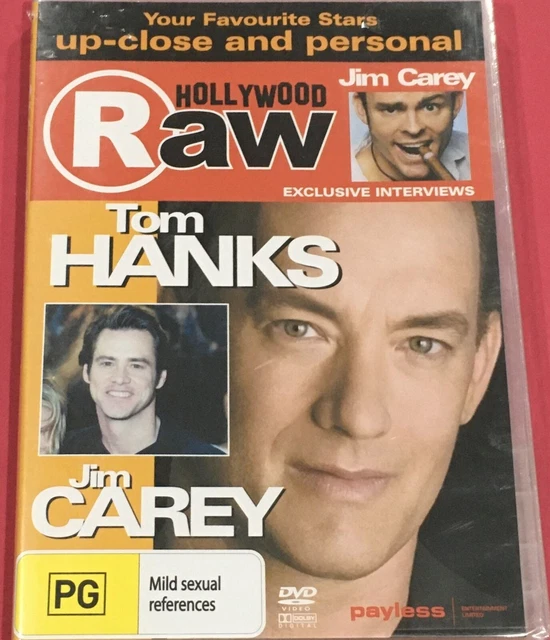 HOLLYWOOD RAW : Interviews : Tom Hanks & Jim Carey - Brand New Sealed $9.00 - PicClick AU