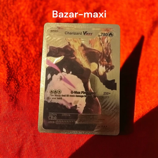 CARTA POKEMON CHARIZARD Vmax-gold-ultra rara-nuova-inglese-basic- EUR 8 ...