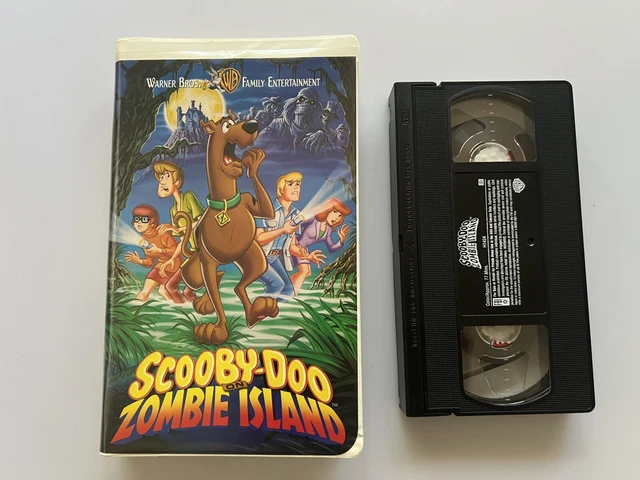 SCOOBY-DOO ON ZOMBIE Island (VHS Tape, 1998) Clamshell Warner Bros EUR ...