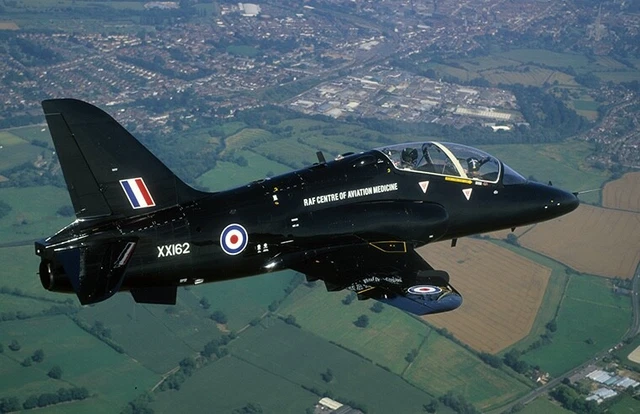 ORIGINAL COLOUR SLIDE Bae Systems Hawk T Mk.1 XX162 Centre of Aviation ...