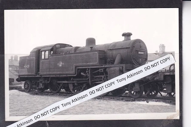 BRITISH RAILWAYS - Ex Lms - Fowler 2-6-4T No.42423 @ Northwich - Photo ...