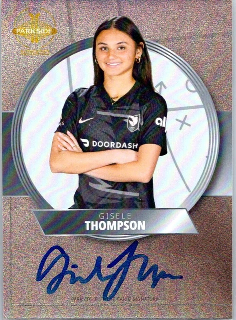 FEUILLE D'ARGENT GISELE Thompson 2024 Parkside NWSL Signature Series ...