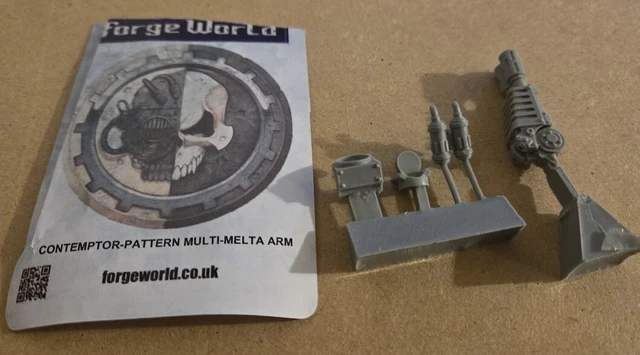 WARHAMMER 40,000 SPACE Marines Contemptor modèle Dreadnought bras multi ...