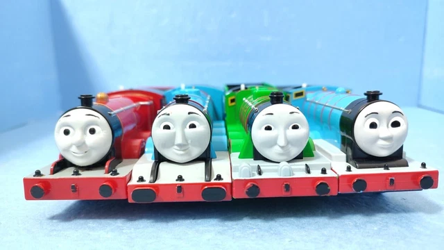 PLARAIL TOMY THOMAS & Friends CGI Edward Gordon Henry James 4 Engine ...