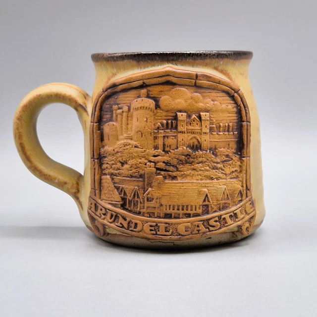STONEBRIDGE POTTERY STONEWARE Coffee Mug Arundel Castle Sprig £10.00 ...