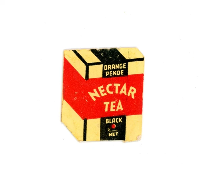 1930'S-40'S NECTAR ORANGE Pekoe A&P Original Tea Bag Tag F144E £12.30 ...