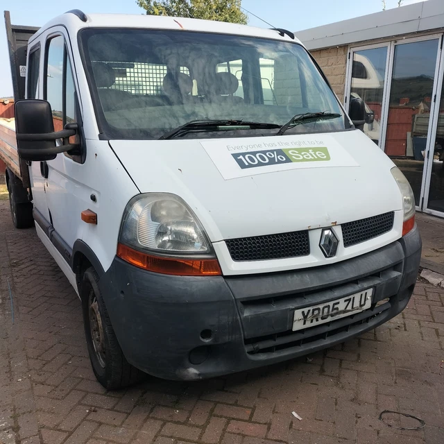 RENAULT MASTER CREW cab tipper £1,000.00 - PicClick UK