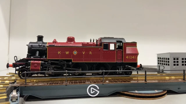BACHMANN BRANCHLINE 31-450K Class 2MT Ivatt 2-6-2T 41241 in KWVR Maroon ...