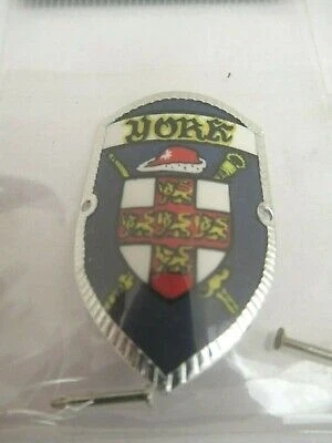 YORK WALKING Stick Badge/ Mount Sampsons New £5.70 - PicClick UK