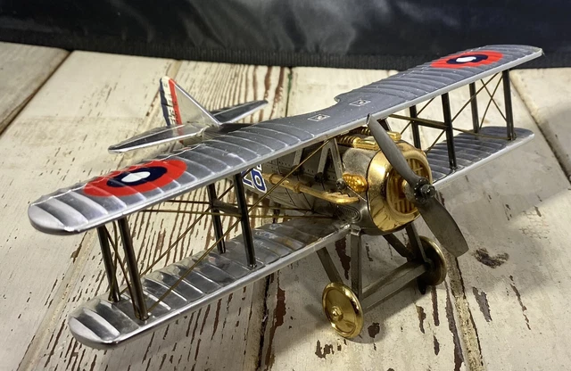 RARE VINTAGE WW1 French Spad XIII 26 PU_145 PC_110 Metal Toy Plane £37. ...