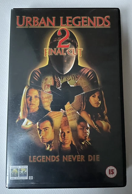 URBAN LEGENDS 2 - Final Cut - VHS (2000) - Horror, Slasher £3.99 ...