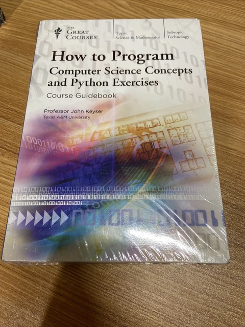 HOW TO PROGRAM : Computer Science Concepts and Python Exercises DVD ...