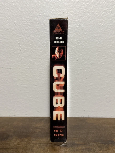 CUBE (VHS, 1998) 1997 Horror Scifi Nicole DeBoer, David Hewlett £17.82 ...