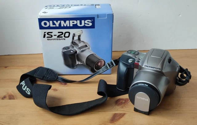 OLYMPUS IS-20 ADVANCED 35mm Film Bridge Camera with Big Zoom Lens ...