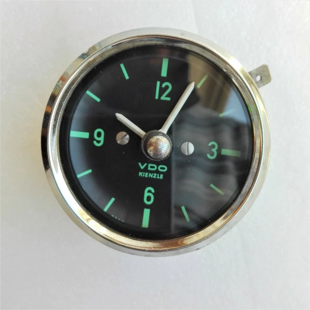LUXURY CAR CLOCK VDO KIENZLE Porsche 356 USED ⌀60mm original vintage ...