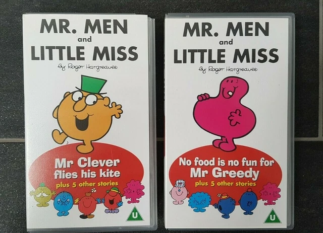 2 X MR Men & Little Miss Vhs Video £8.00 - PicClick UK