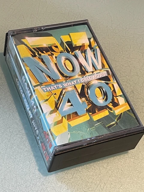 NOW THAT'S WHAT I Call Music 40 - Double Cassette Tape Album - 1998 ...