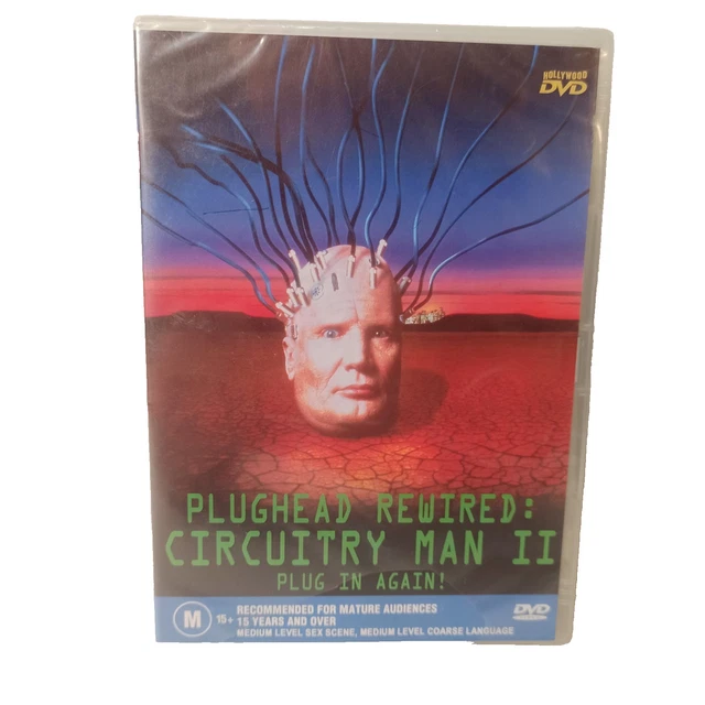 CIRCUITRY MAN 2 Plug In Again DVD Action Sci-Fi Cyborg Plughead Region ...