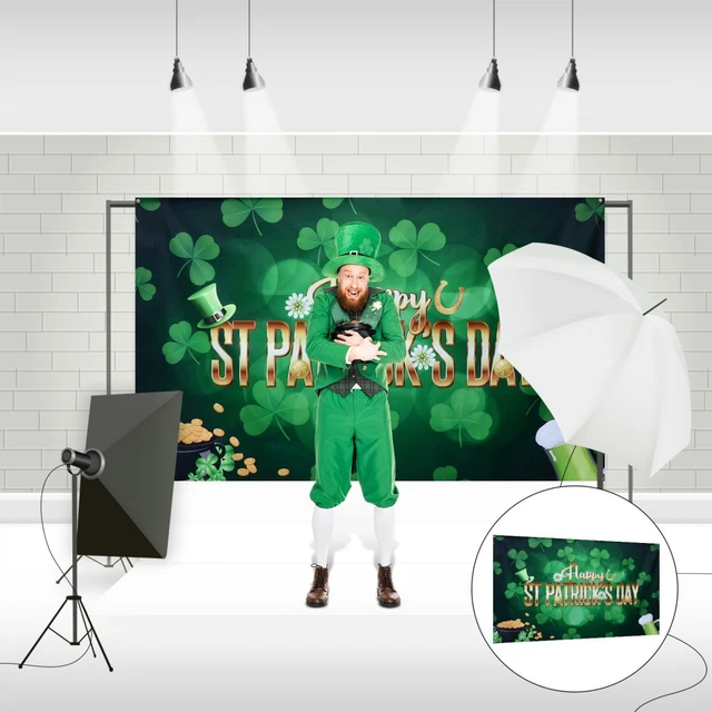 ST. PATRICKS DAY Decor Patties Backdrop Hanging Festival Photo ...