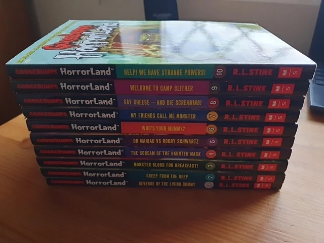 GOOSEBUMPS HORRORLAND SERIES Collection (1-10) by R.L. Stine EUR 5,82 ...