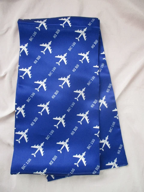 USAF 82ND RS RC-135 silk squadron scarf £22.00 - PicClick UK