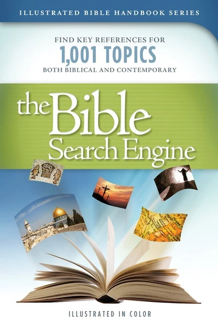 THE BIBLE SEARCH Engine (Illustrated Bible Handbook) $31.46 - PicClick AU