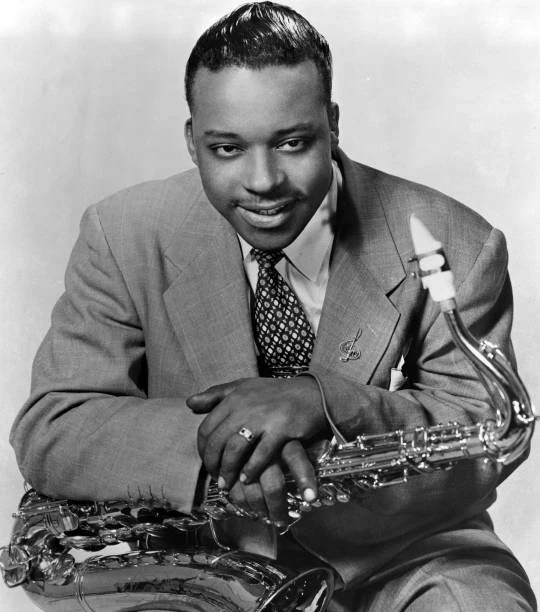 JAZZ MUSICIAN GENE Ammons Poses With His Saxophone 1 Old Music Photo ...