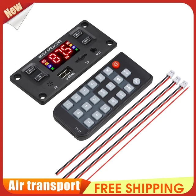 BLUETOOTH-COMPATIBLE DECODING BOARD Module with Remote Control ...