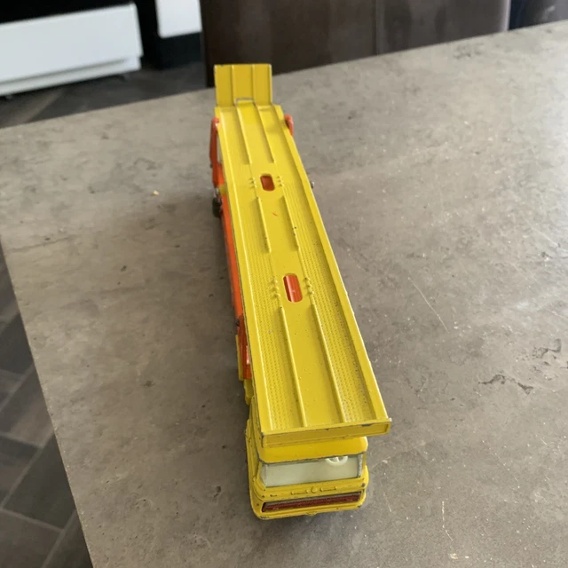 MATCHBOX DAF CAR Transporter K11 Super Kings Toy Model Vintage Diecast ...