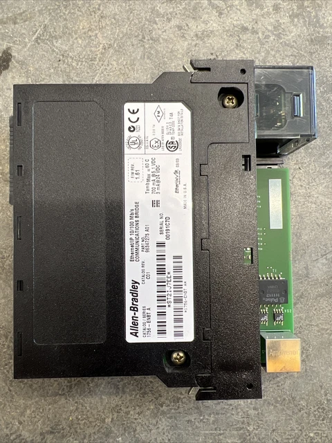 ALLEN BRADLEY 1756-ENBT Series A EtherNet/IP ControlLogix Module $99.00 ...