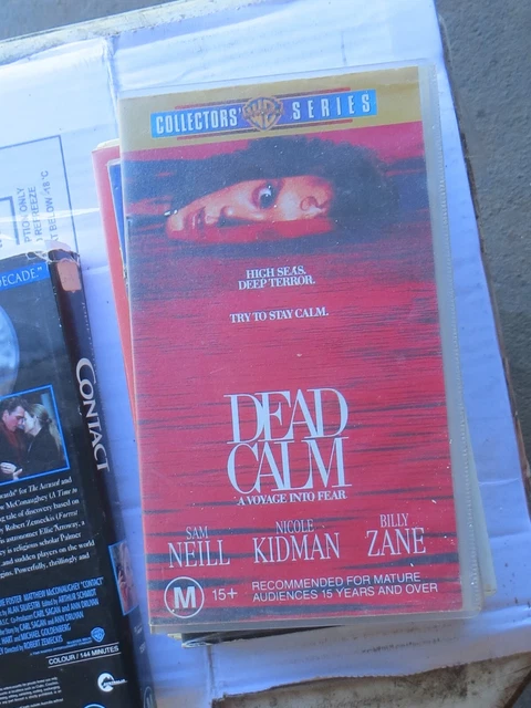 DEAD CALM - Australian VHS Issue - Nicole Kidman / Sam Neill / Billy ...