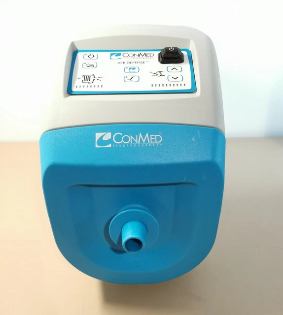 CONMED AER DEFENSE electrosurgical smoke removal evacuation pump with ...
