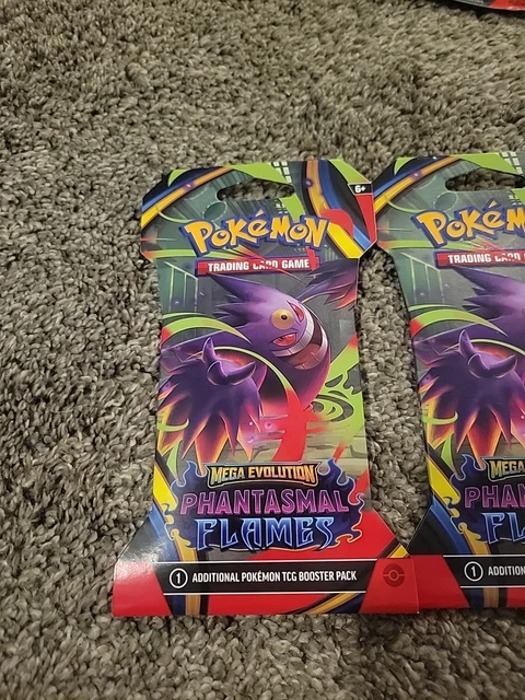 POKEMON PHANTASMAL FLAMES Booster Packs - FACTORY SEALED 3 Packs £0.74 ...