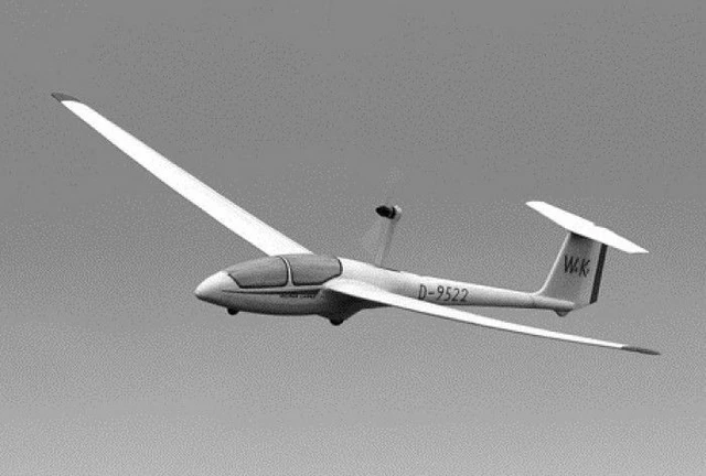 BAUPLAN ASK-21 MINI Modellbauplan Flugmodell Depronmodell EUR 21,95 ...