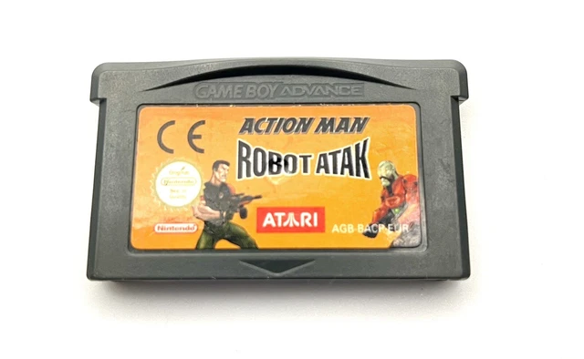 ACTION MAN ROBOT Atak GBA Game Boy Advance Nintendo Pal Testato E ...