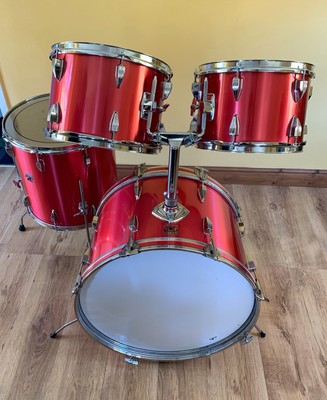 TAMA SWINGSTAR DRUM Kit - Made in Japan, Red Badge, 1970's £100.00 ...