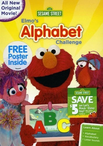 SESAME STREET - Sesame Street: Elmos Alphabet Challenge [New DVD] Full ...
