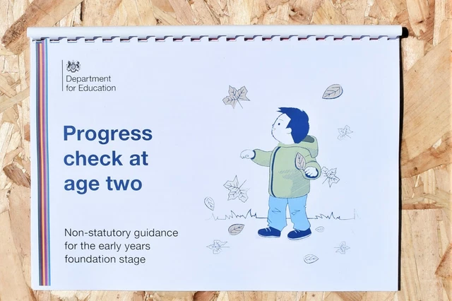 EYFS PROGRESS CHECK at age two Guidance for early years foundation 2022 ...