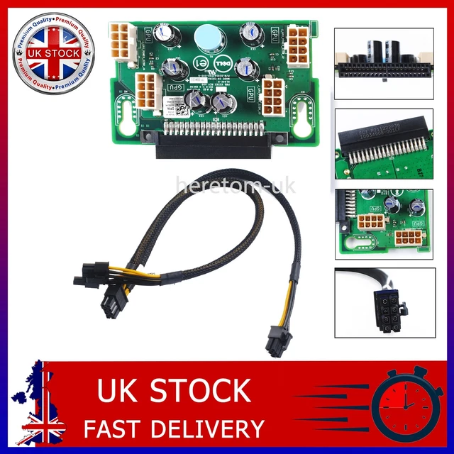 FOR DELL X7C1K PowerEdge T630 T640 GPU PSU Expansion Module VDY5T T620 ...