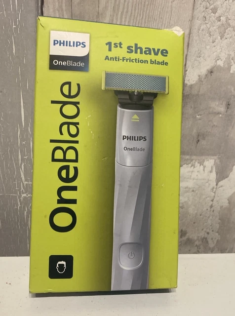 PHILIPS ONE BLADE First Shave Anti-Friction Blade Shaver Razor New with ...